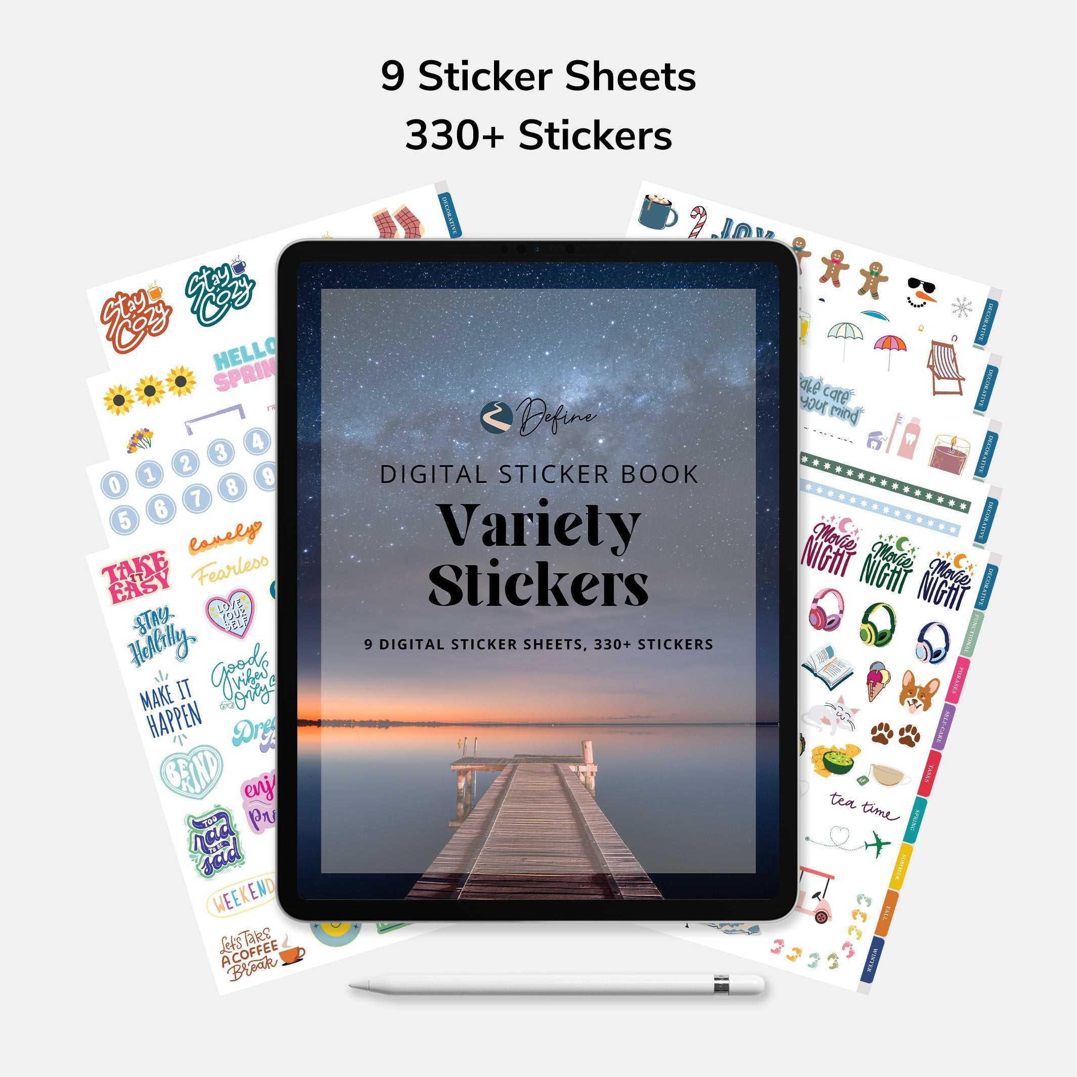 Digital Sticker Book | Define