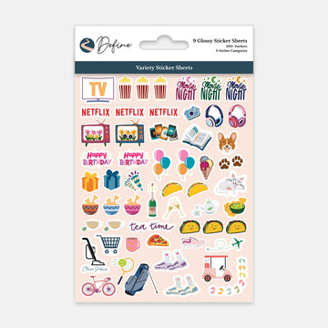 Variety Sticker Sheets | Define