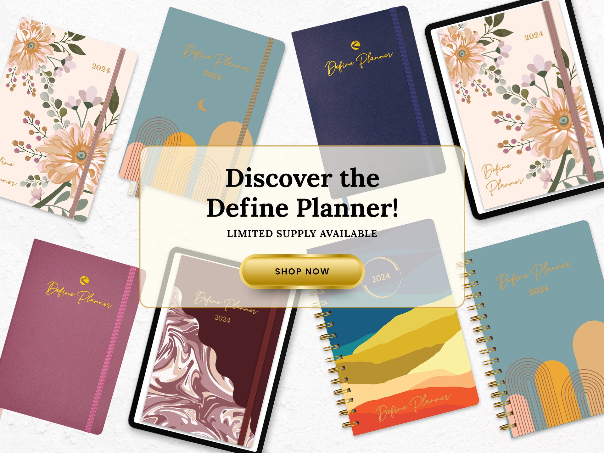 Define | Planners, Journals & Notebooks