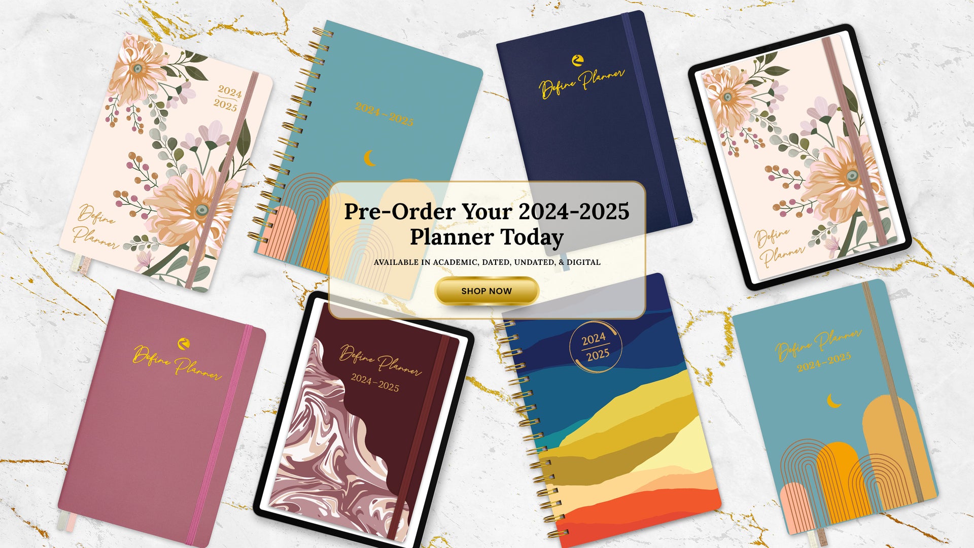 Define | Planners, Journals & Notebooks